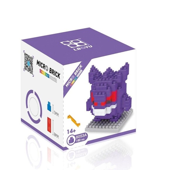 LBOYU | Toys | Lboyu Pokmon Micro Brick Cartoon Series Building Set 6 ...